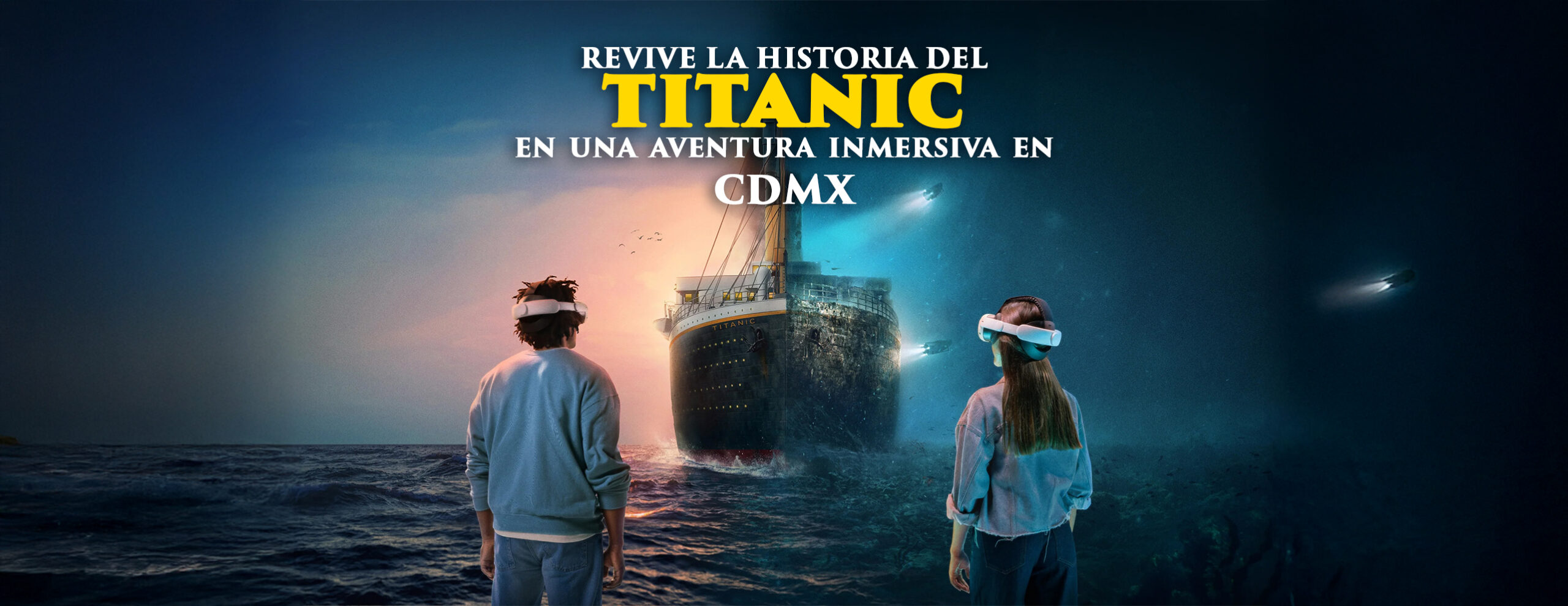 Revive la historia del Titanic en una aventura inmersiva